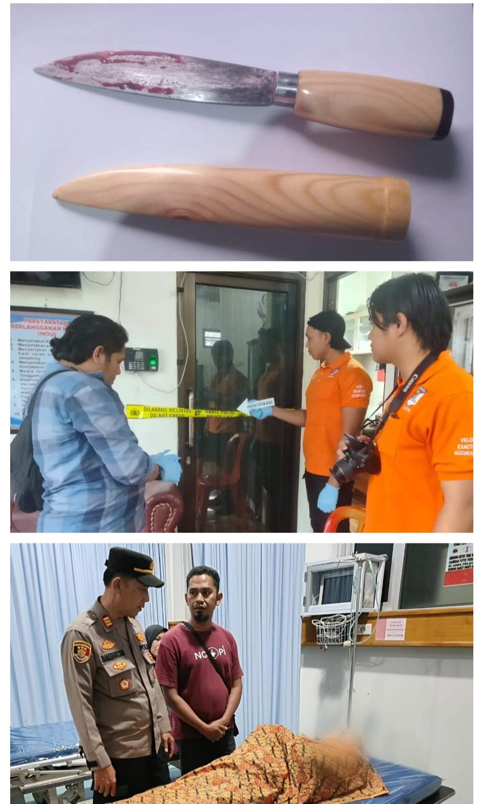 Polisi Olah TKP, Sekaligus Identifikasi Korban Pembunuhan Di Pekon ...